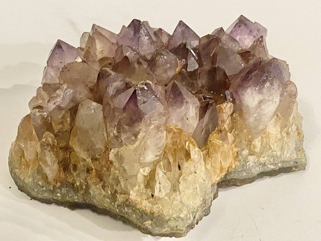 Amethyst Geode Crystal Cluster 6 Solid Heavy Chunk Chakra Reiki Heal - Etsy