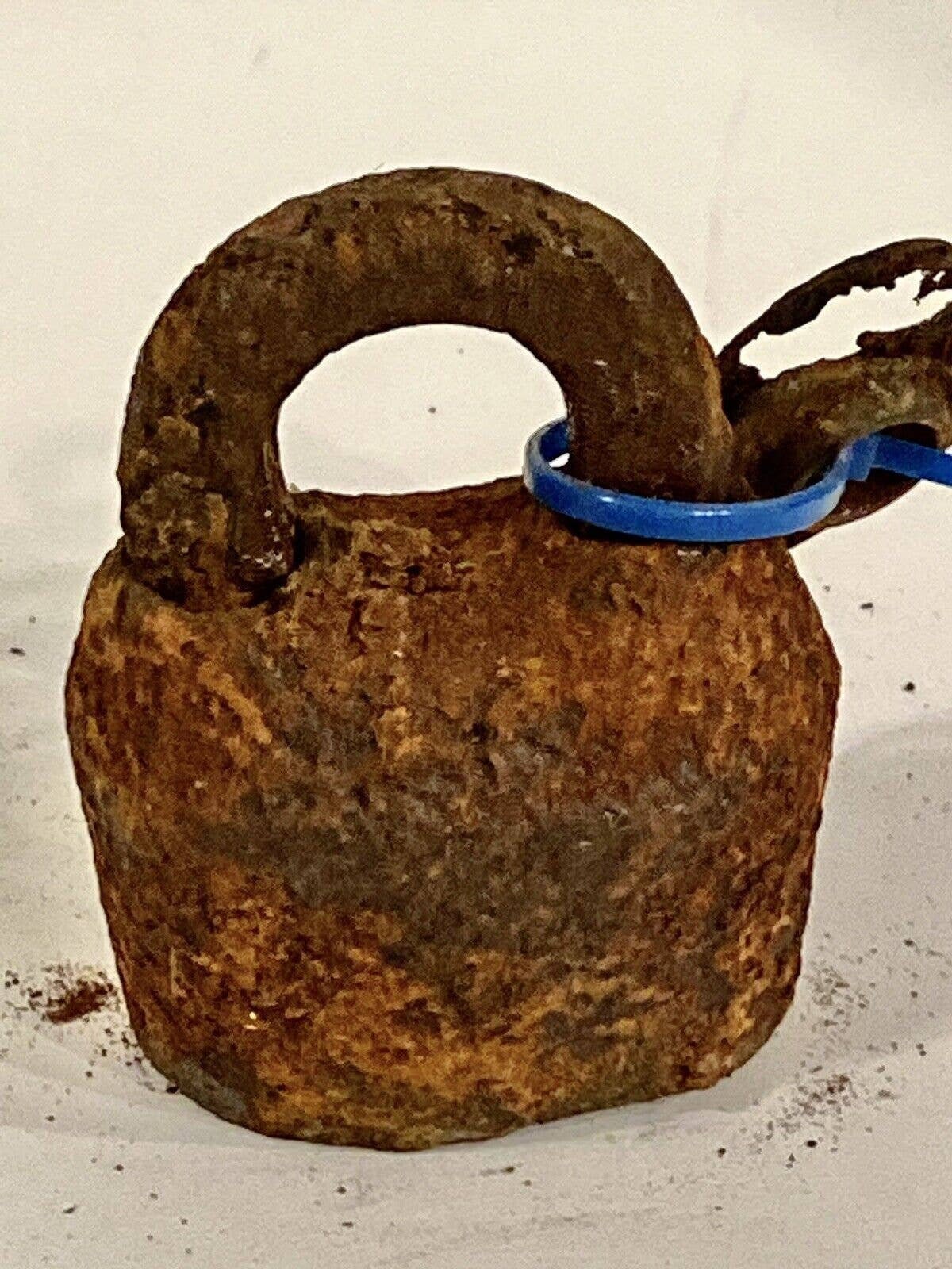 Antique Vtg Scandinavian Jail Jailer Prison Iron Padlock Lock Rustic - Etsy