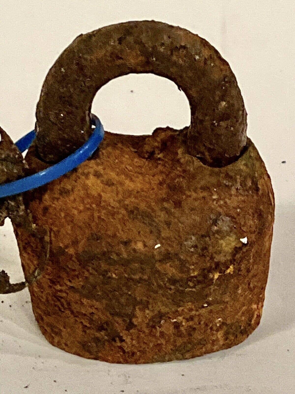 Antique Vtg Scandinavian Jail Jailer Prison Iron Padlock Lock Rustic - Etsy