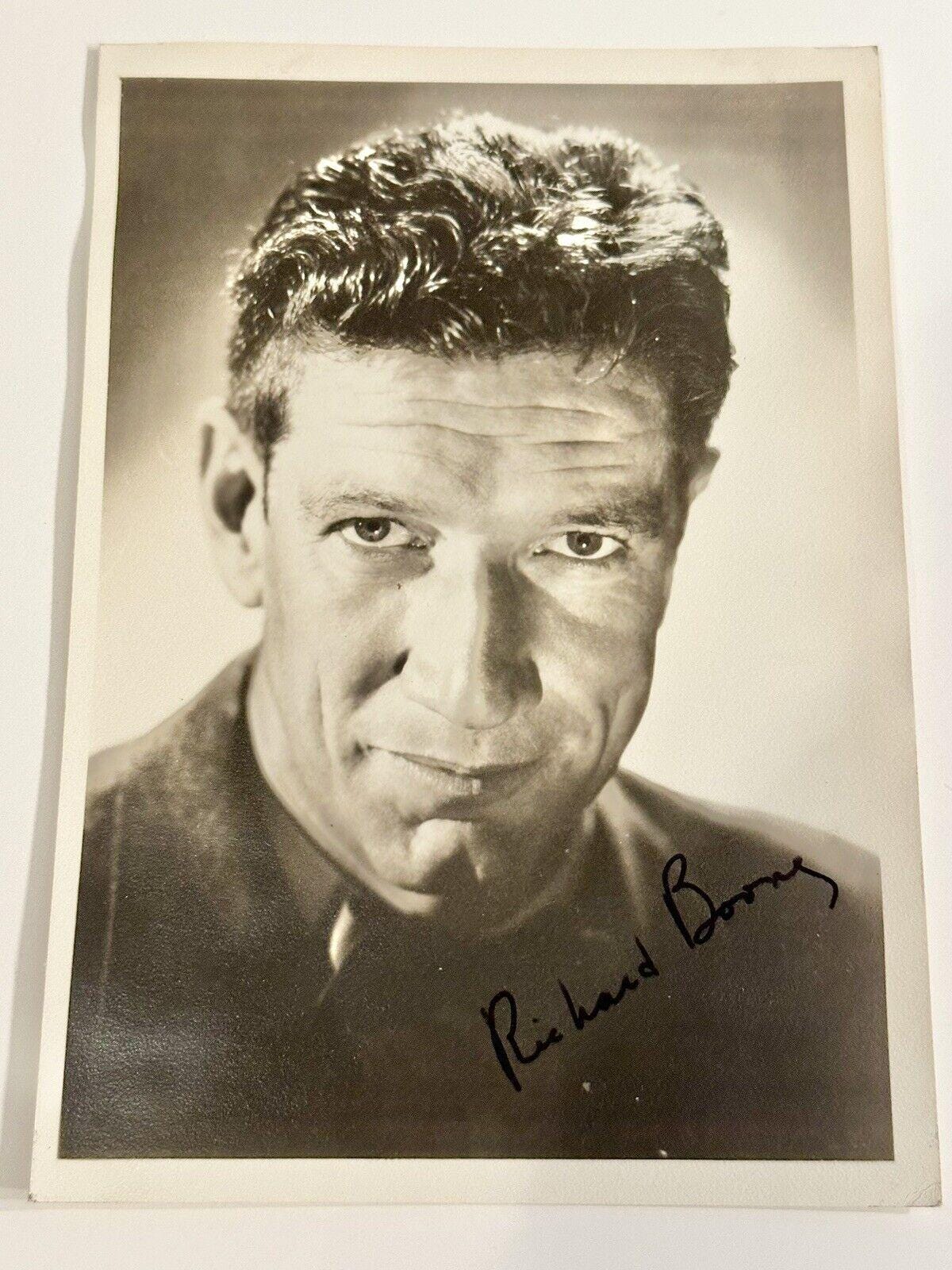 Richard Boone Signed Autograph Signature Vintage Photograph - Etsy
