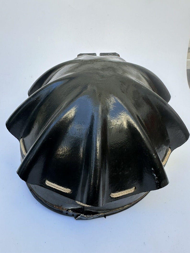 ANTIQUE COAL MINERS Turtle Shell Hat Helmet Orig Label Cool Cap Fine ...