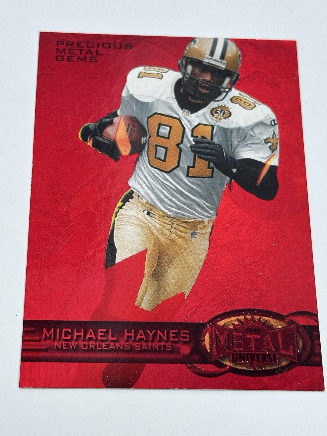 1997 Metal Universe Michael Haynes #59 PMG Precious Metal Gems /150 - Etsy