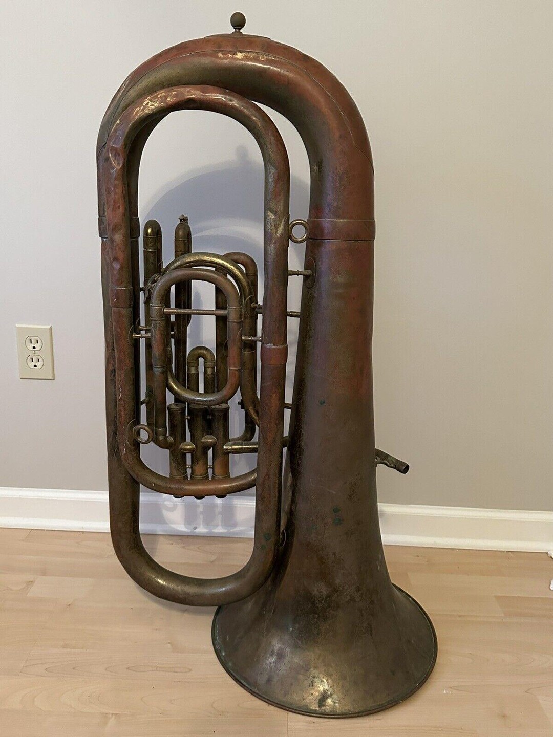 Vintage Horn BUESCHER Baritone Euphonium Tuba Horn Musical Instrument ...