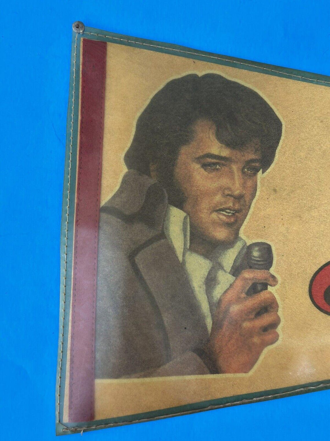 1982 Elvis Presley GRACELAND Memphis Original Pennant Banner Flag ...