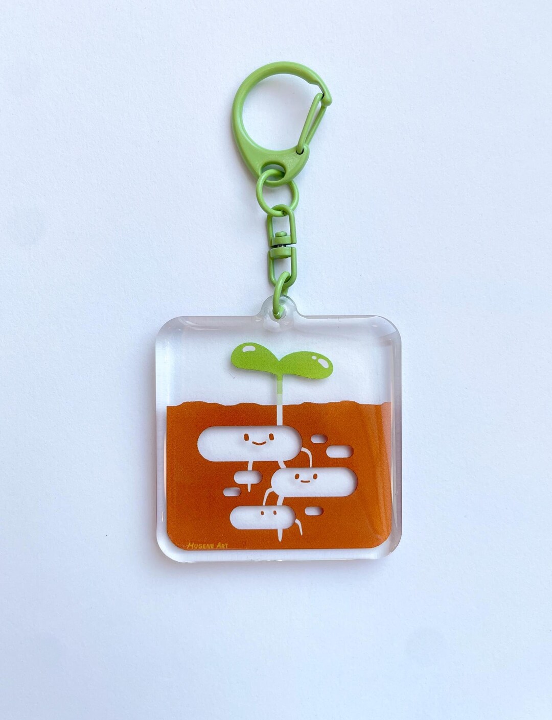 Soil Bacteria Keychain - Etsy