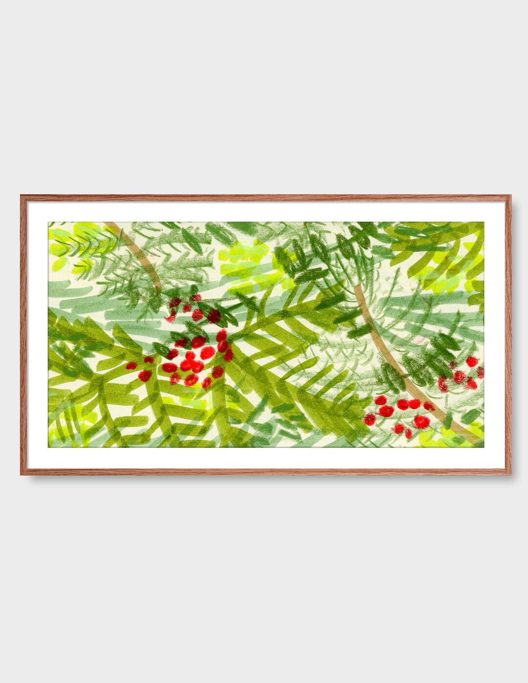 Evergreen Frame TV Artwork Digital Download - Etsy