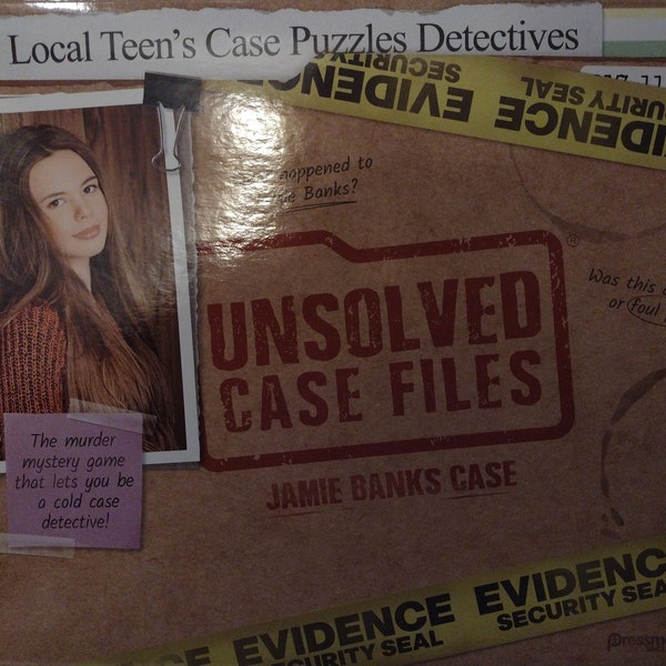 Unsolved Case Files Game Etsy