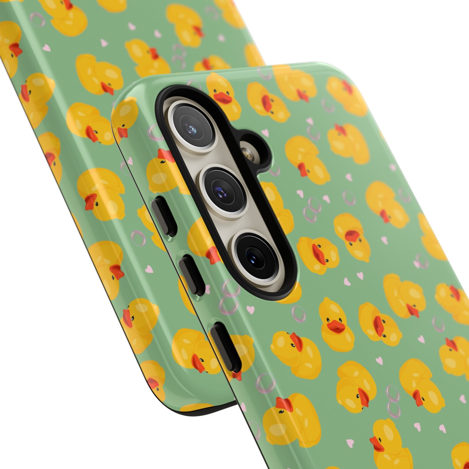Rubber Duckie Tough Phone Case I Ducks and Hearts Aesthetic I Duck and ...