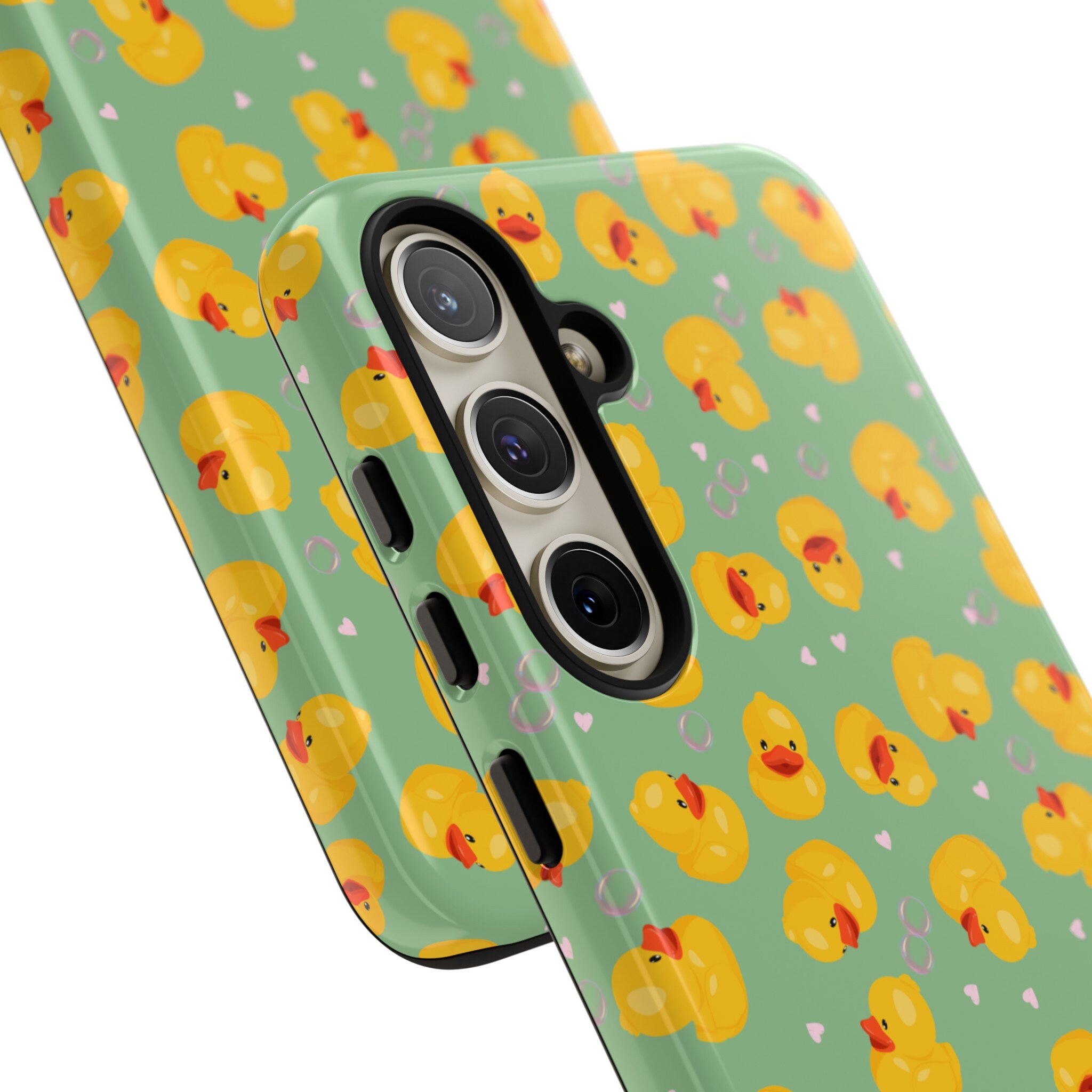 Rubber Duckie Tough Phone Case I Ducks and Hearts Aesthetic I Duck and ...