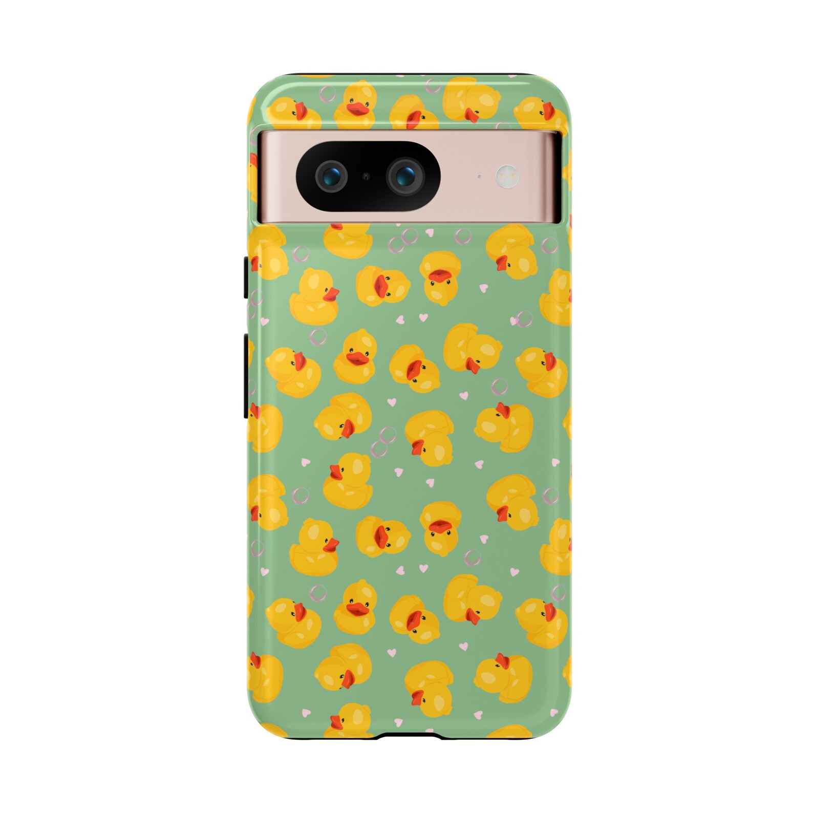 Rubber Duckie Tough Phone Case I Ducks and Hearts Aesthetic I Duck and ...