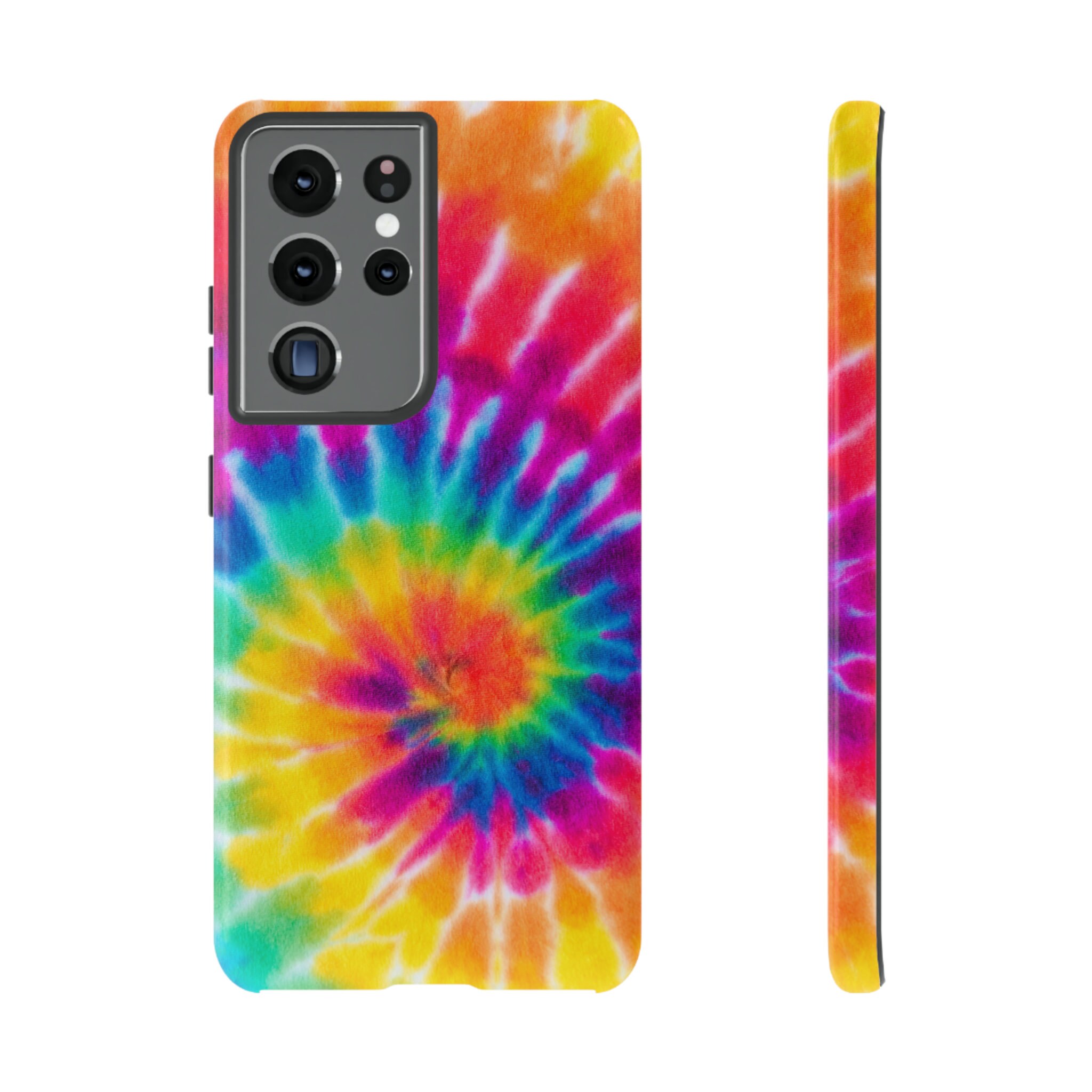 Tie Dye Phone Case I Vibrant Rainbow Phone Case I Colorful - Etsy