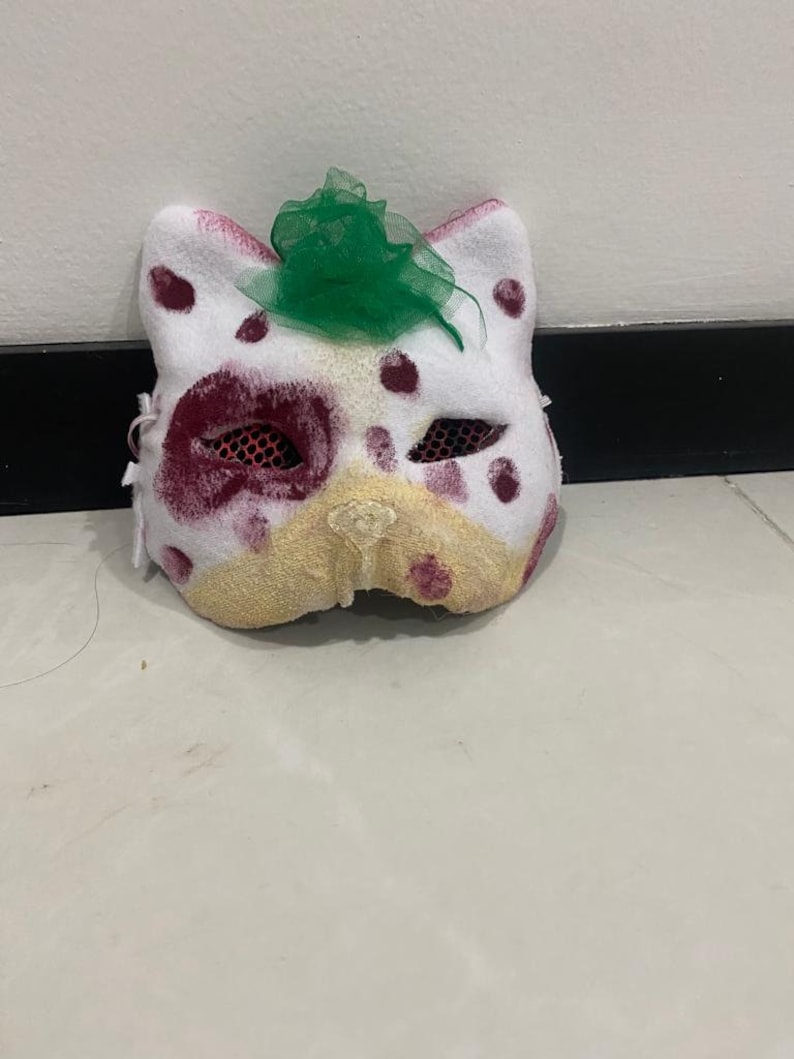 Mushroom Cat Mask - Etsy