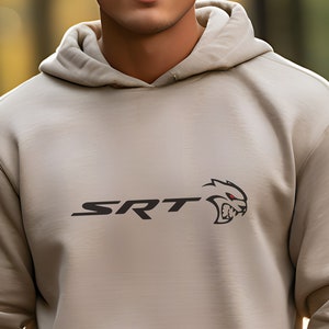 Dodge SRT Hellcat Logo Hoodie Hellcat Sweatshirt Dodge Challenger ...