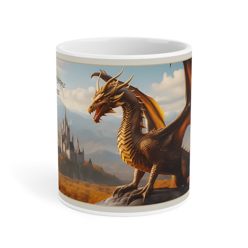 Dragon Mugs - Etsy