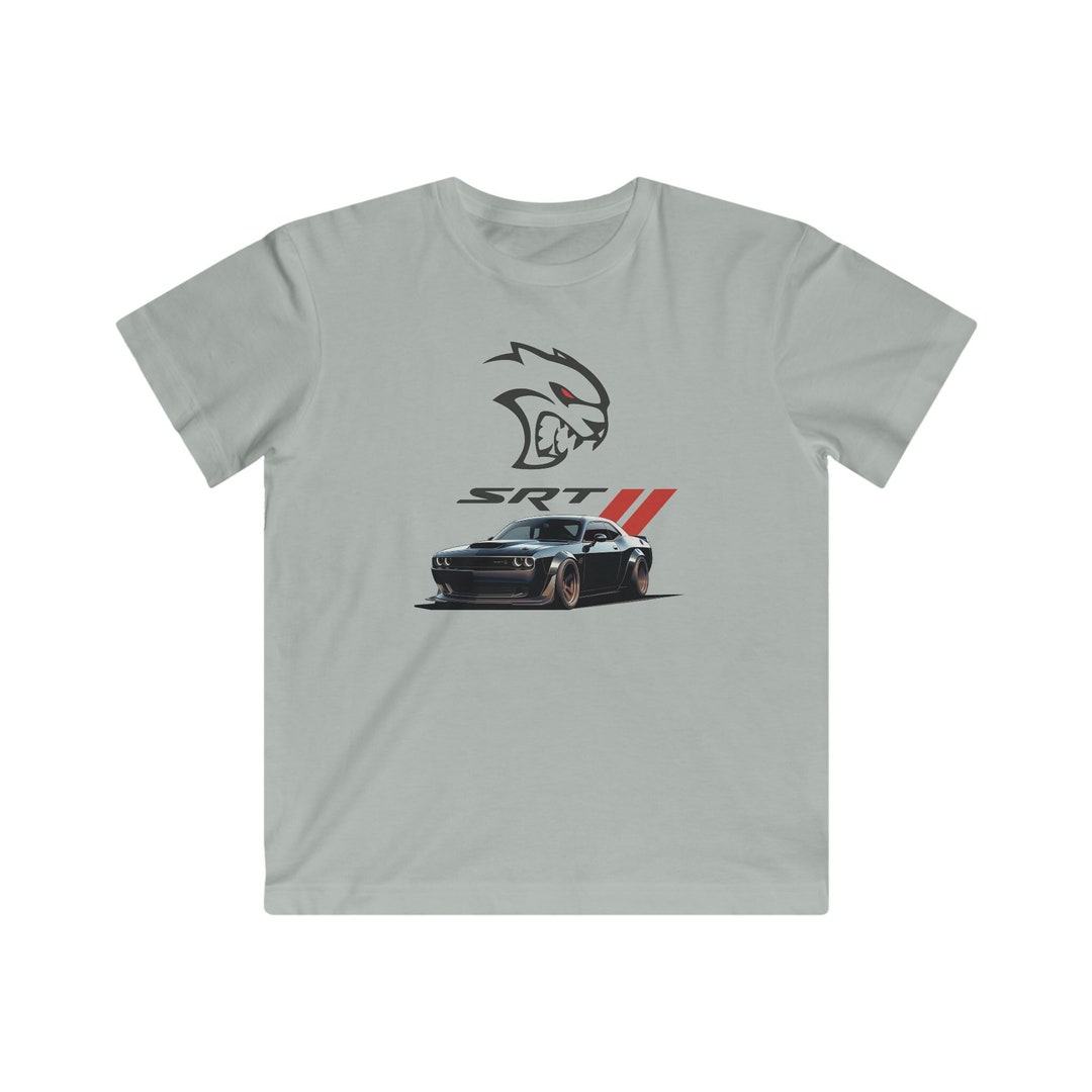Dodge Challenger Hellcat Kids T Shirt Hellcat Logo Shirt - Etsy