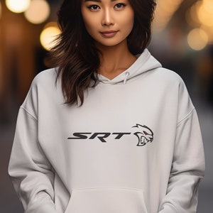 Dodge SRT Hellcat Logo Hoodie Hellcat Sweatshirt Dodge Challenger ...