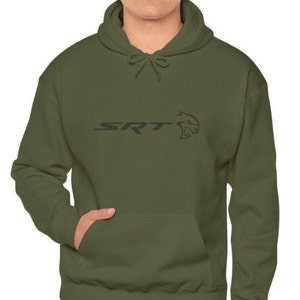 Dodge SRT Hellcat Logo Hoodie Hellcat Sweatshirt Dodge Challenger ...