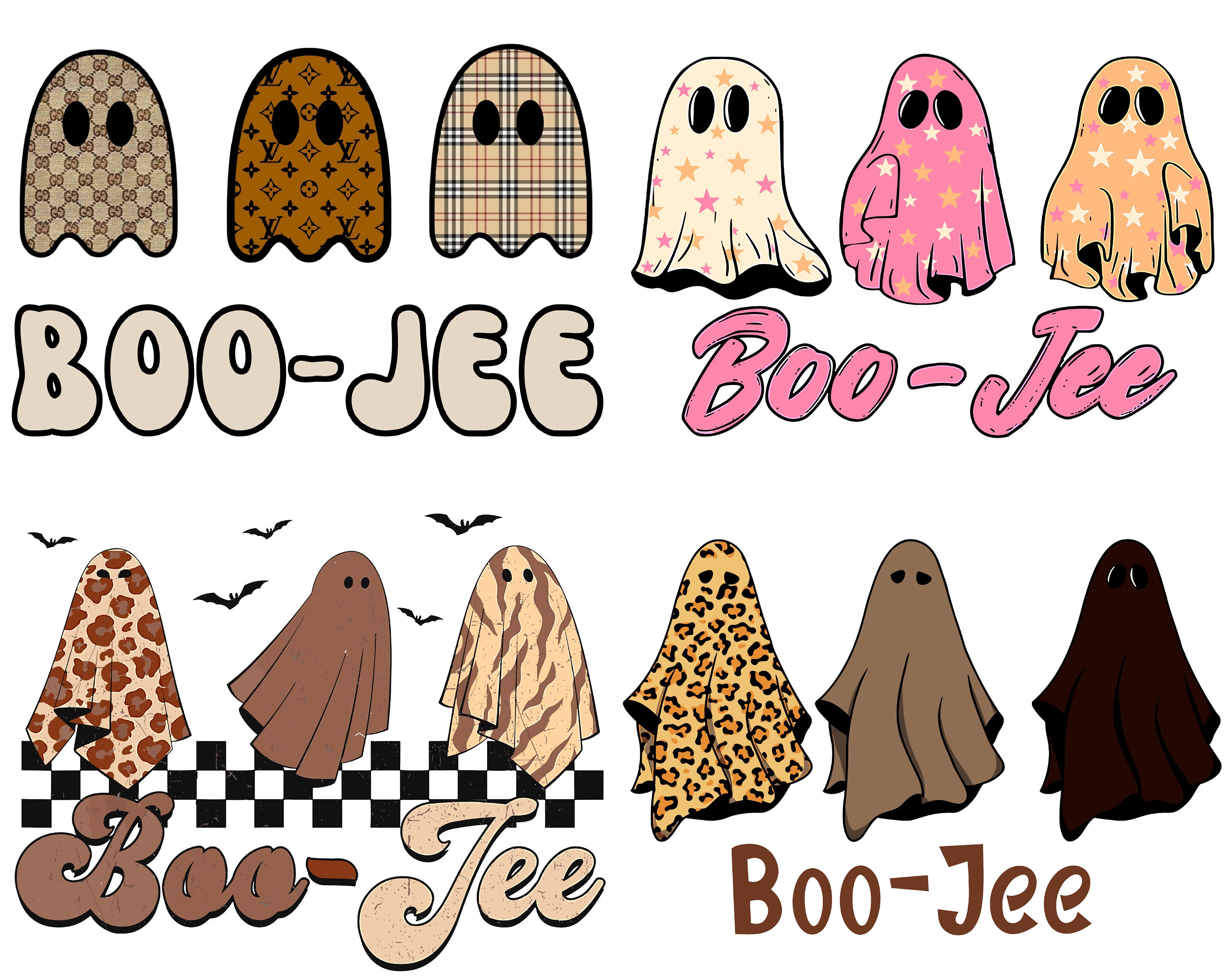 Boojee Ghosts PNG Halloween PNG Fall Png BOO Png Boojee Png - Etsy