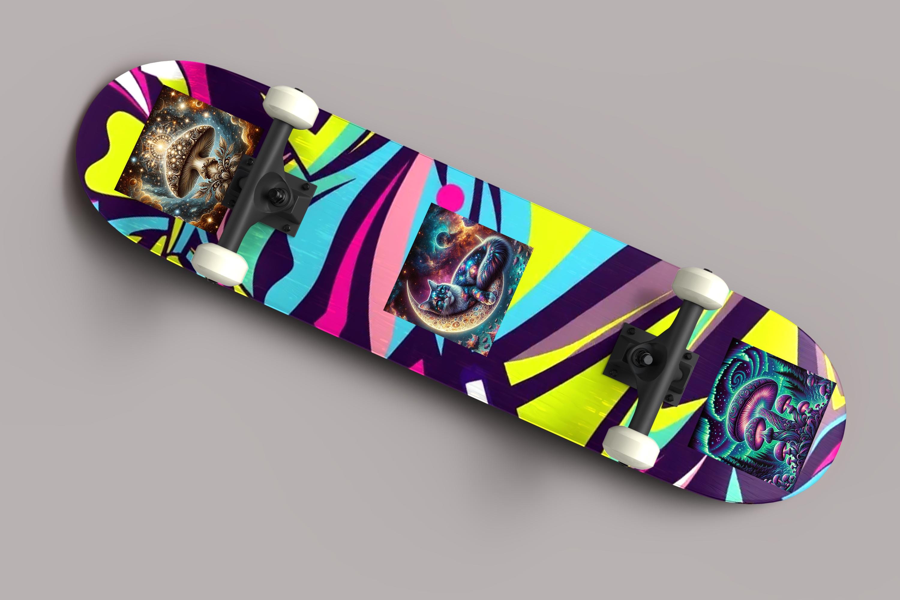 Celestial Mycelium 3x3” Vinyl Sticker | Cosmic Mushroom Design ...