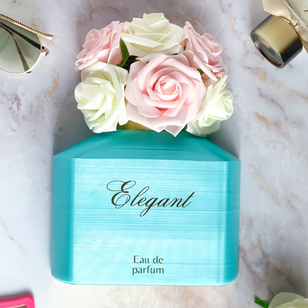 Turquoise Perfume Decor, Wall Decor, Wall Art, Pink Decor, Pink Wall ...