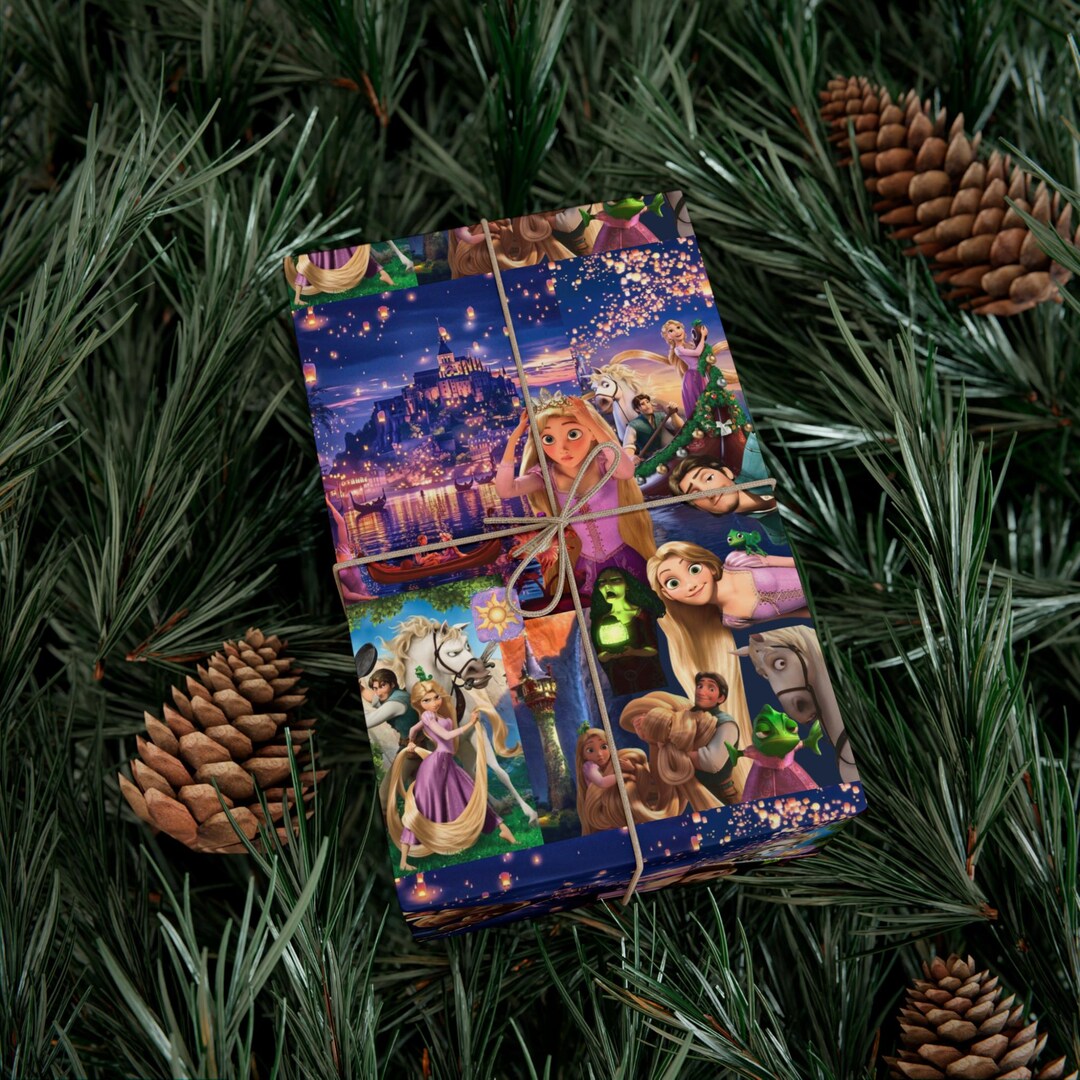 Gift Wrap,tangled Design for Crafts, DIY Projects, Holiday Wrapping ...