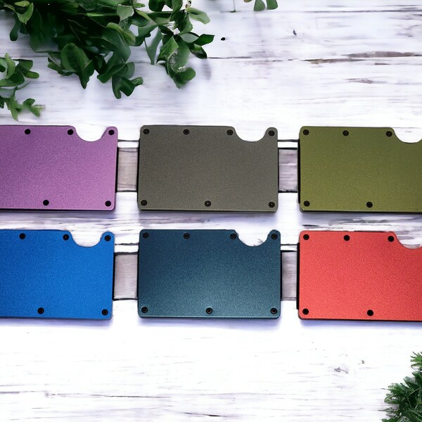 Metal Wallet - Etsy
