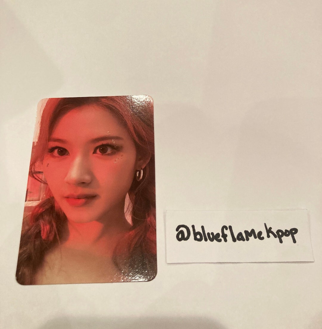 Official Sana Twice Photocard - Formula of Love - Etsy