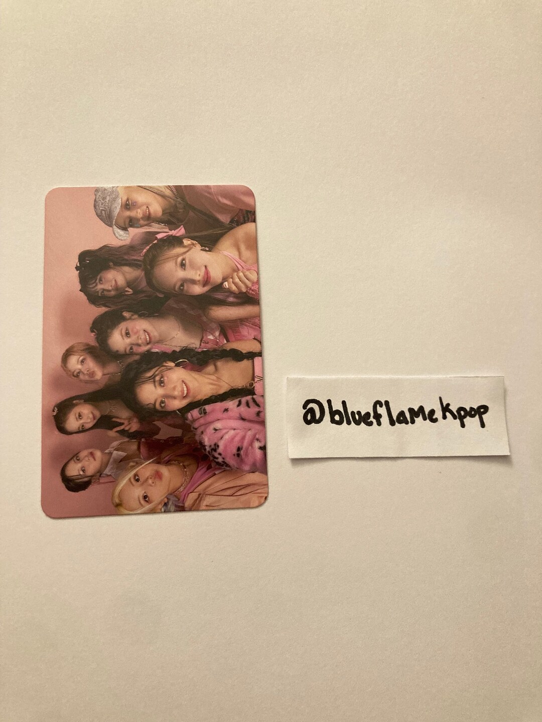 Official Twice Group Photocard - Formula of Love - Etsy