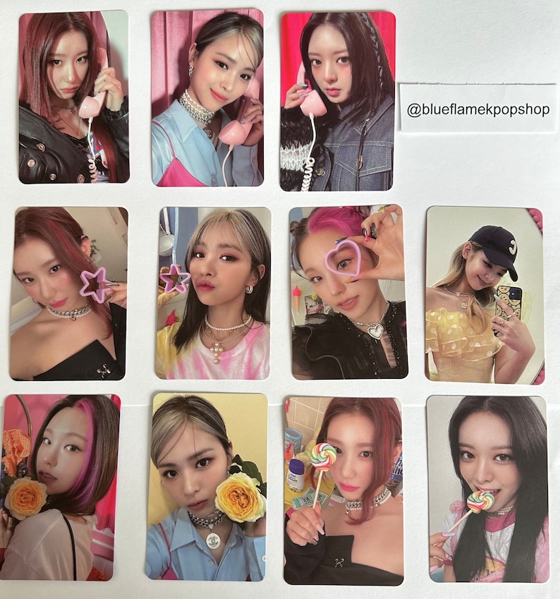 Official Itzy Crazy in Love Photocards sold Separately - Etsy