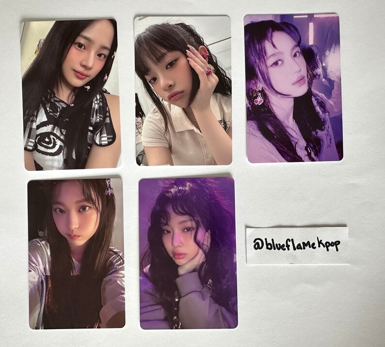 Official Newjeans Photocards Get up Album - Etsy