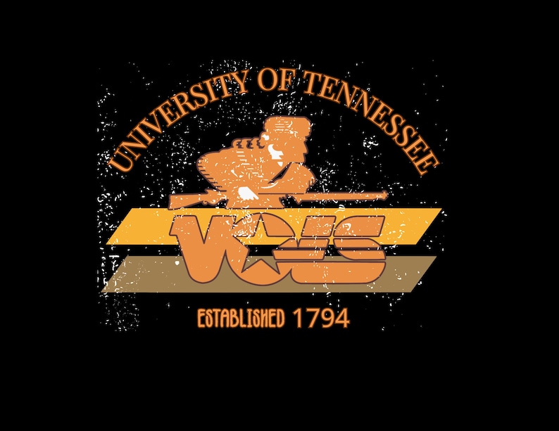 Distressed Vintage Retro TN VOLS Rifleman Graphic Design - Etsy