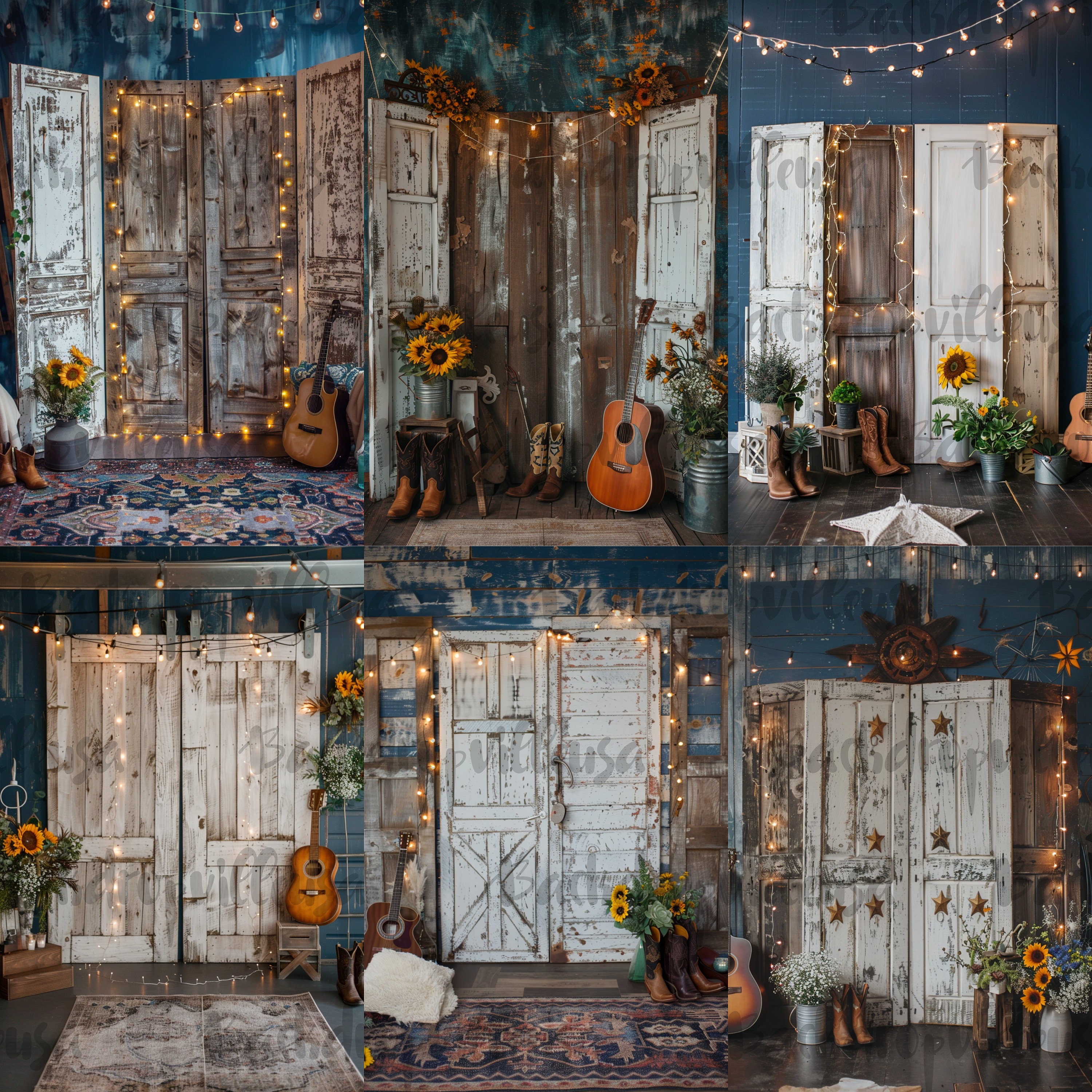 Western Rustic Wood Wooden Digital Backdrop Maternity, Photoshop ...