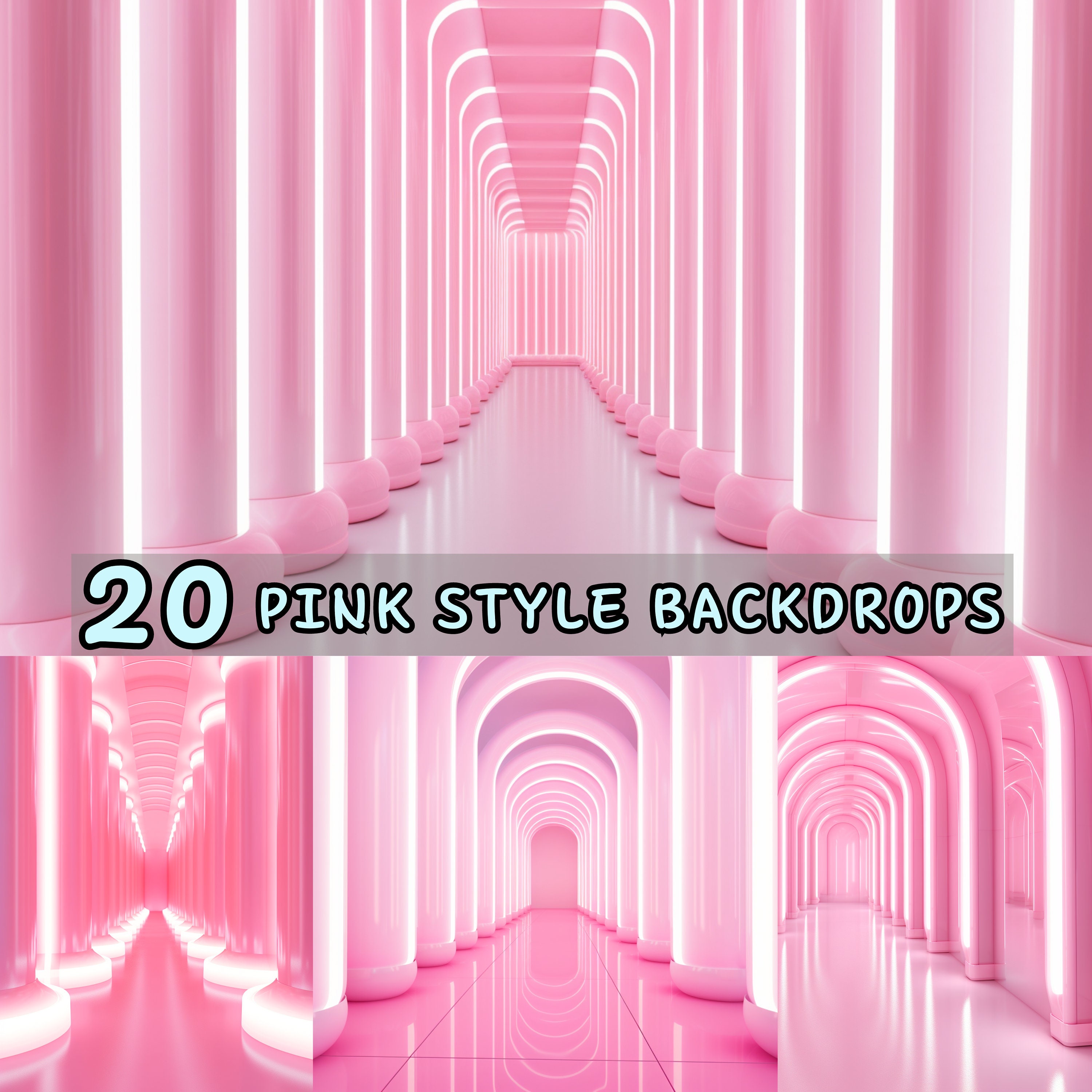 Pink Digital Backdrop Maternity, Photoshop Background, Digital Studio ...