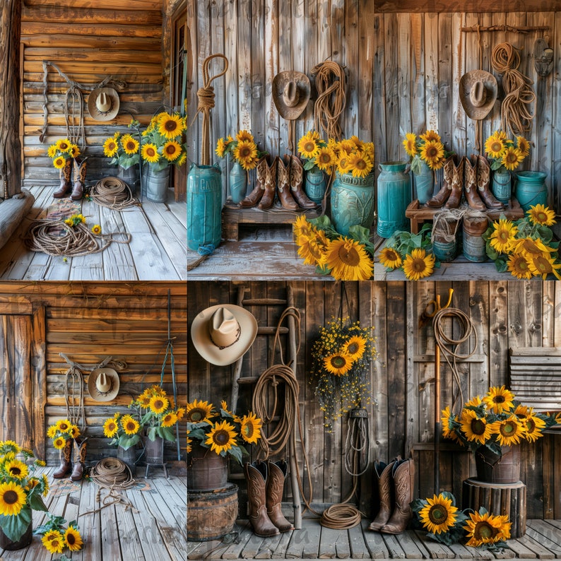 Western Rustic Wood Wooden Digital Backdrop Maternity, Photoshop ...