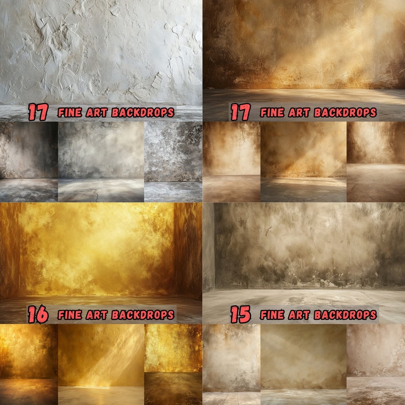 Bundle Fine Art Old Master Texture Classic Digital Backdrop Maternity ...