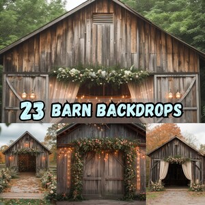 Rustic Barn Digital Backdrop Maternity, Photoshop Background, Digital ...