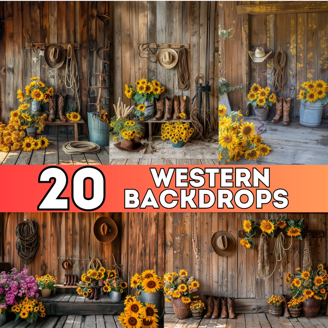 Western Rustic Wood Wooden Digital Backdrop Maternity, Photoshop ...