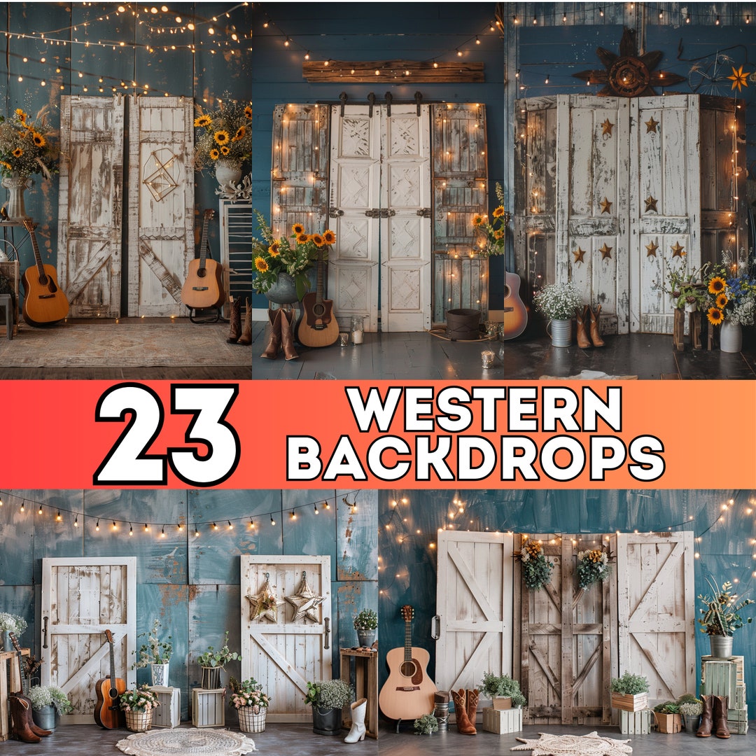 Western Rustic Wood Wooden Digital Backdrop Maternity, Photoshop ...