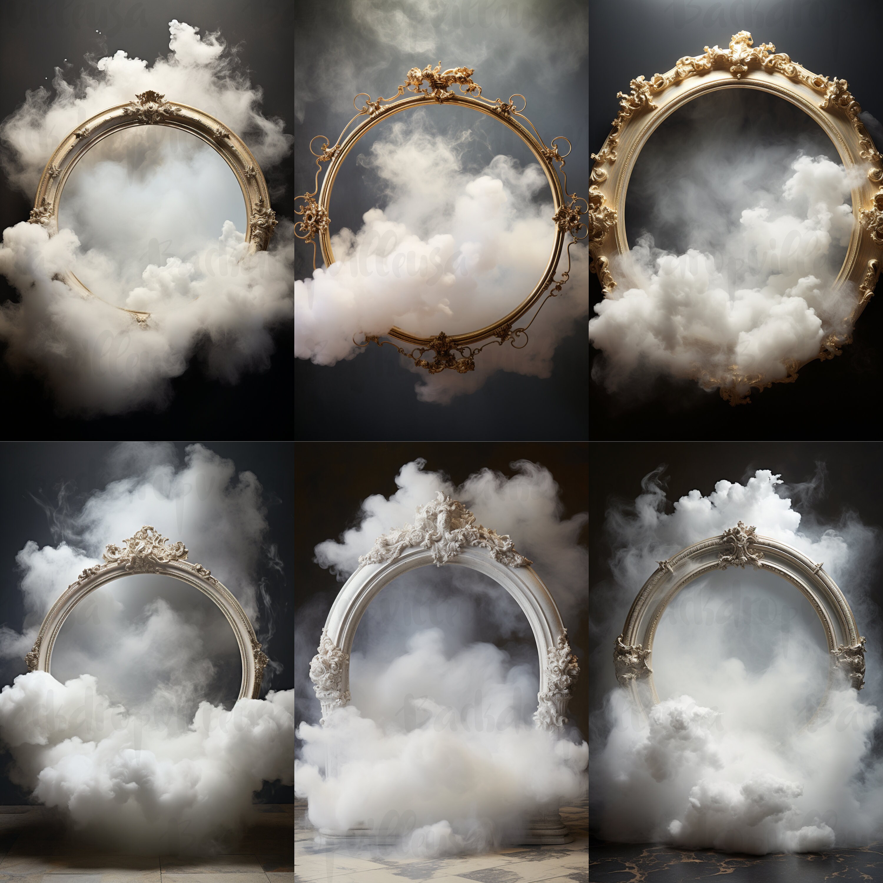 Smoke Digital Backdrop Maternity, Photoshop Background Overlay Overlays ...