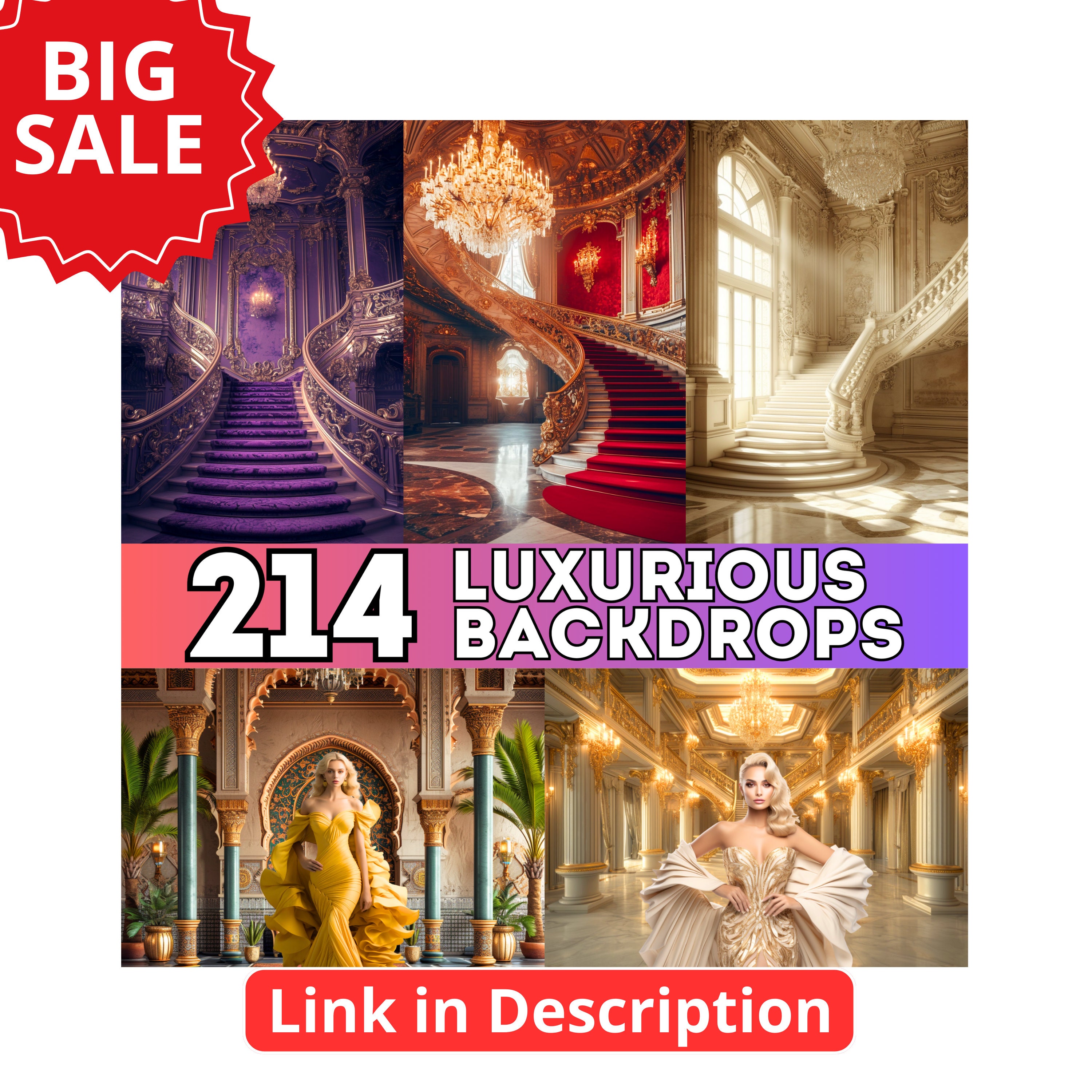 Luxury Digital Backdrop Maternity, Photoshop Background, Digital Studio ...