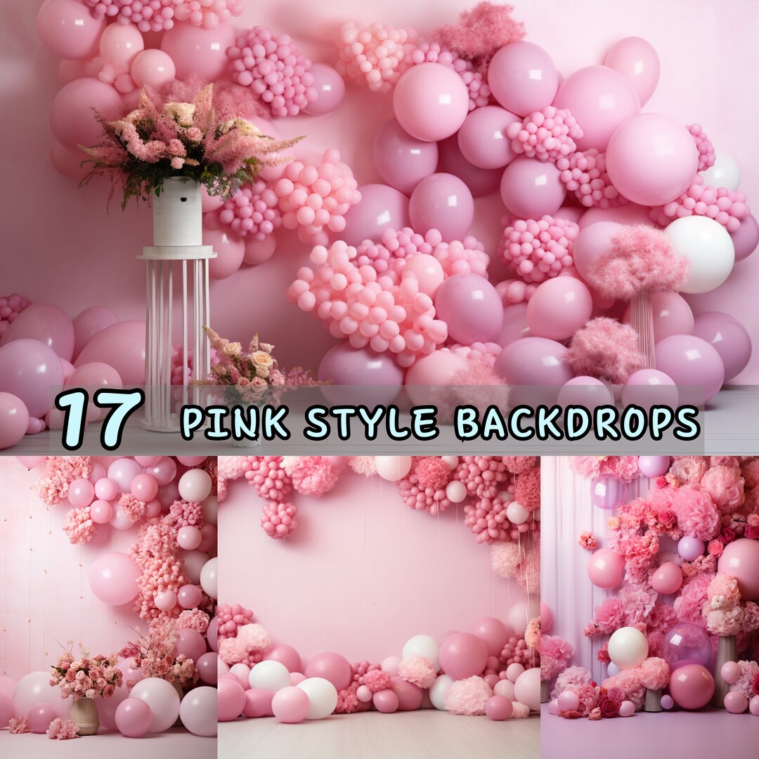 Pink Digital Backdrop Maternity, Photoshop Background, Digital Studio ...