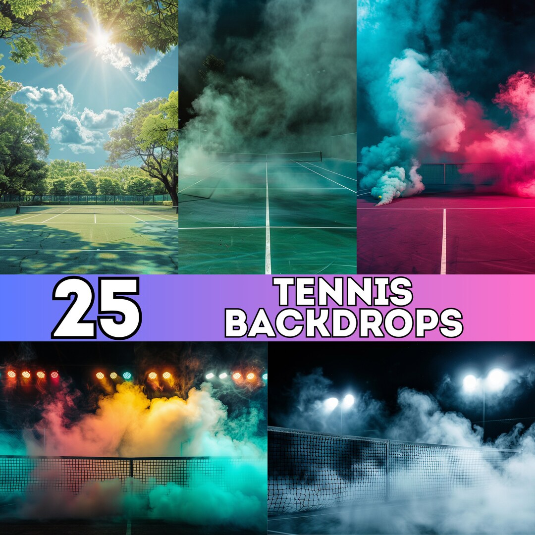 Tennis Digital Backdrop, Photoshop Background, Digital Backdrop - Etsy