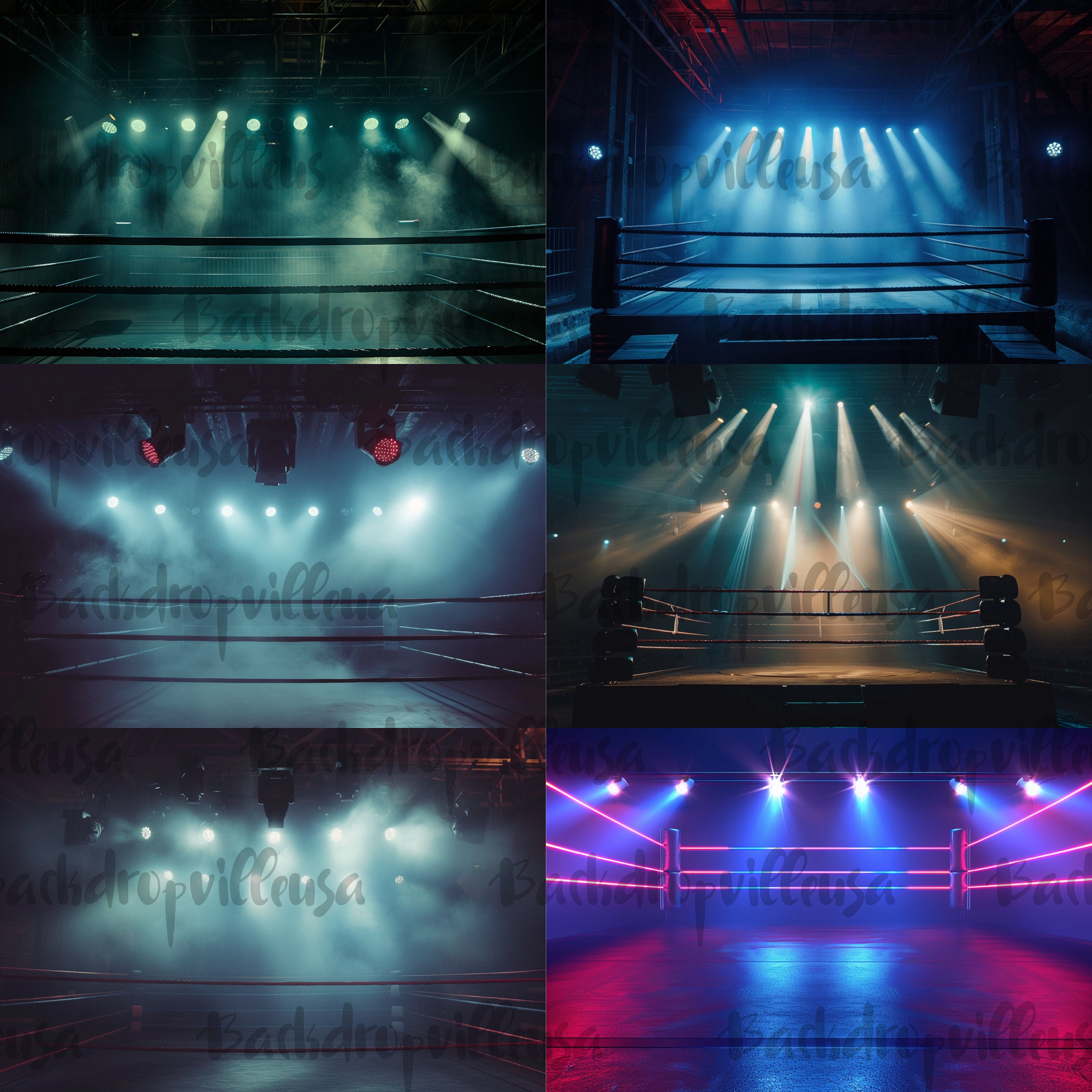 Boxing Digital Backdrop, Photoshop Background, Digital Backdrop - Etsy