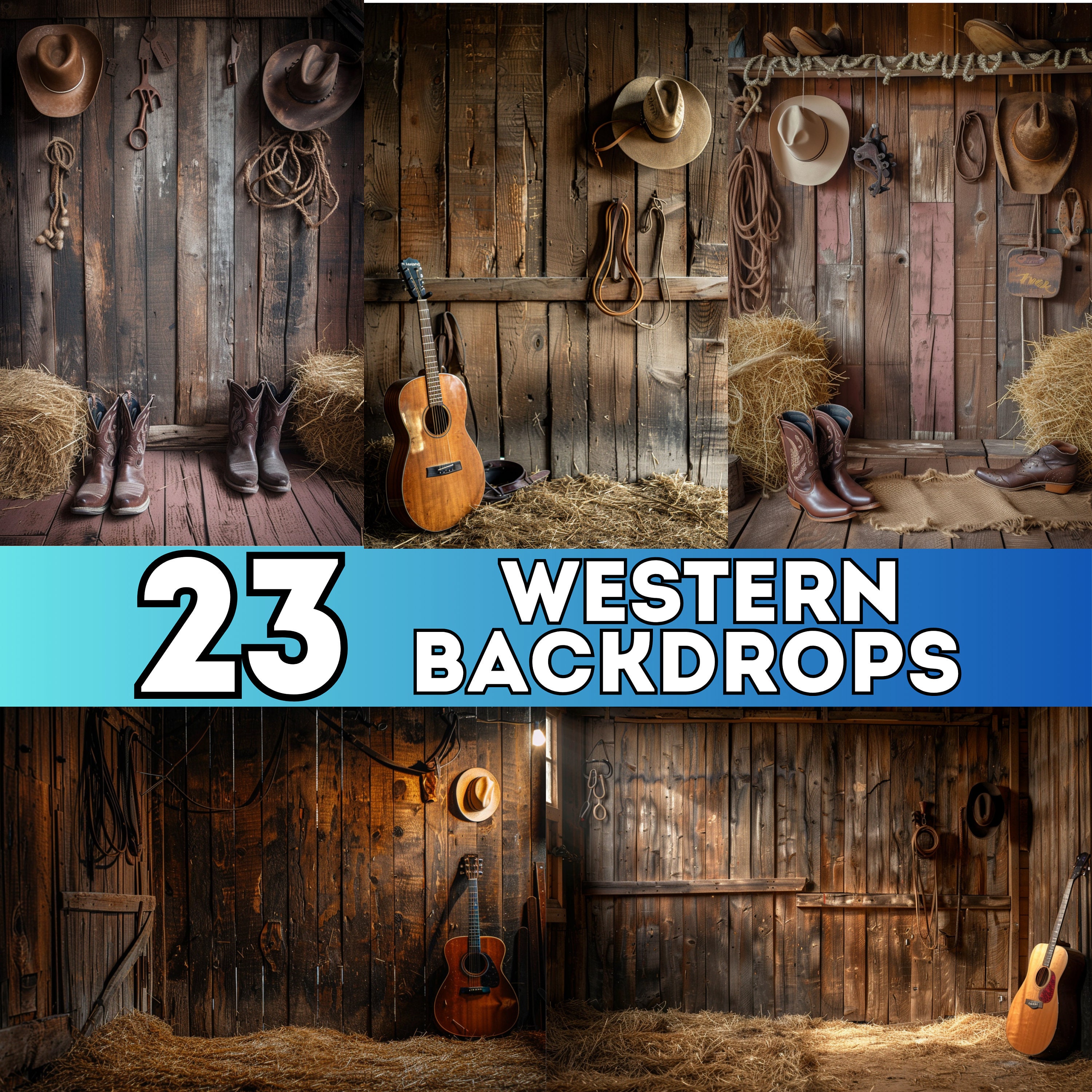 Western Rustic Wood Wooden Digital Backdrop Maternity, Photoshop ...