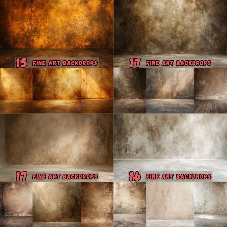 Bundle Fine Art Old Master Texture Classic Digital Backdrop Maternity ...