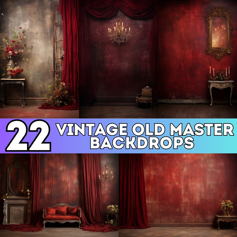 Vintage Backdrop - Etsy