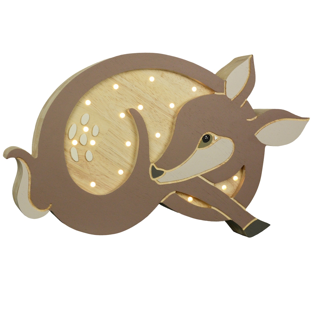 Fanfan the Fawn Night Light Lamp for Children - Etsy