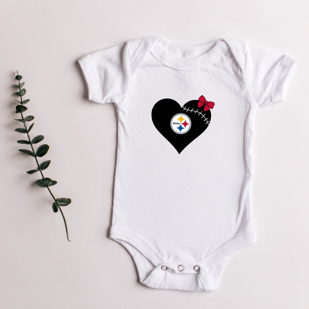 Pittsburgh Steelers Lil' Steel Star Baby Onesie - Etsy