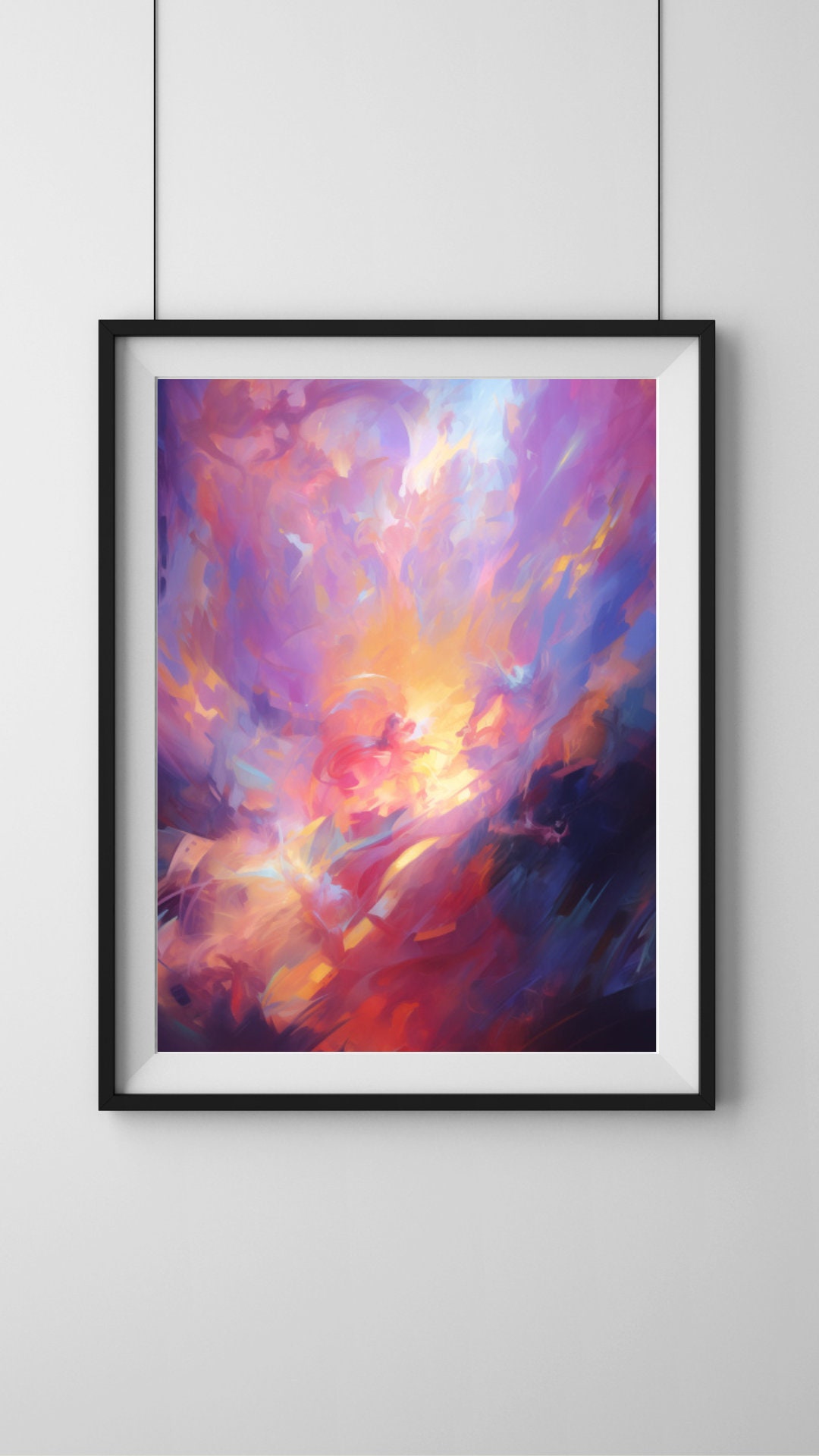 Abstract Art rising Abstract Digital Download Wall Art Printable - Etsy