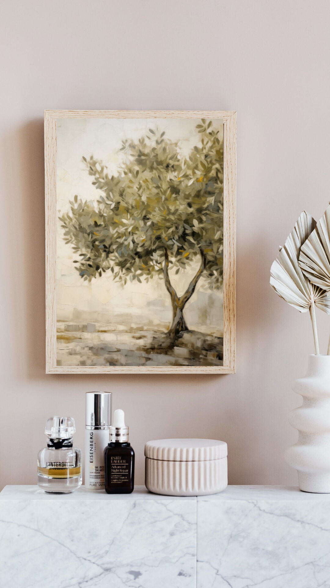 Botanicals olive Tree 1 Digital Download Abstract Olive Tree Oil Paint ...